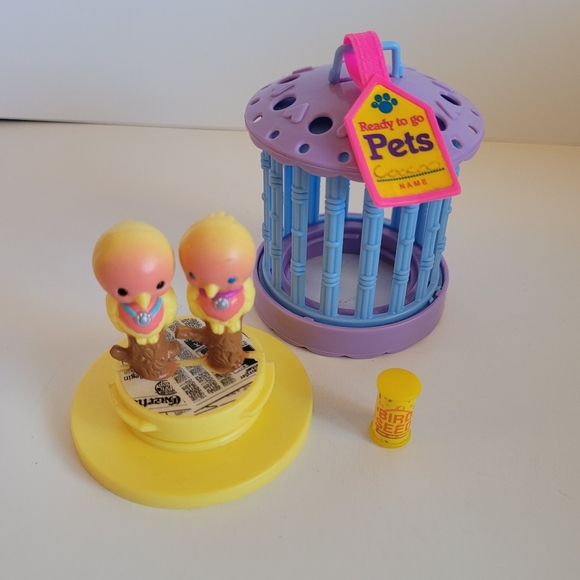 Kenner | Toys | Vintage Littlest Pet Shop Kissing Love Birds Kenner 993 ...